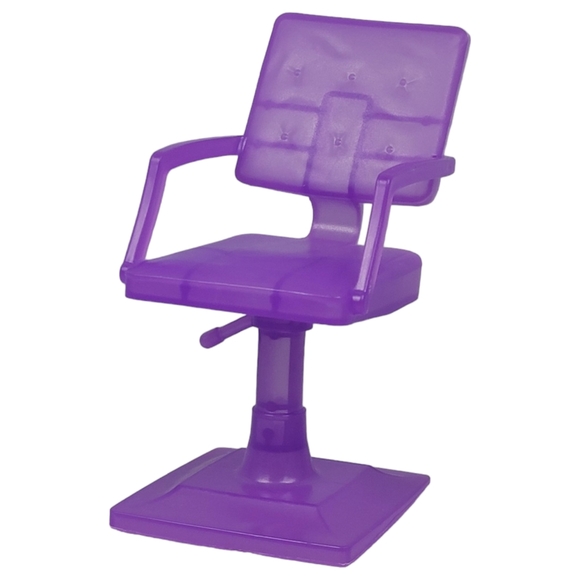 Barbie | Other | Barbie Sparkle Style Salon Playset Purple Chair Only ...